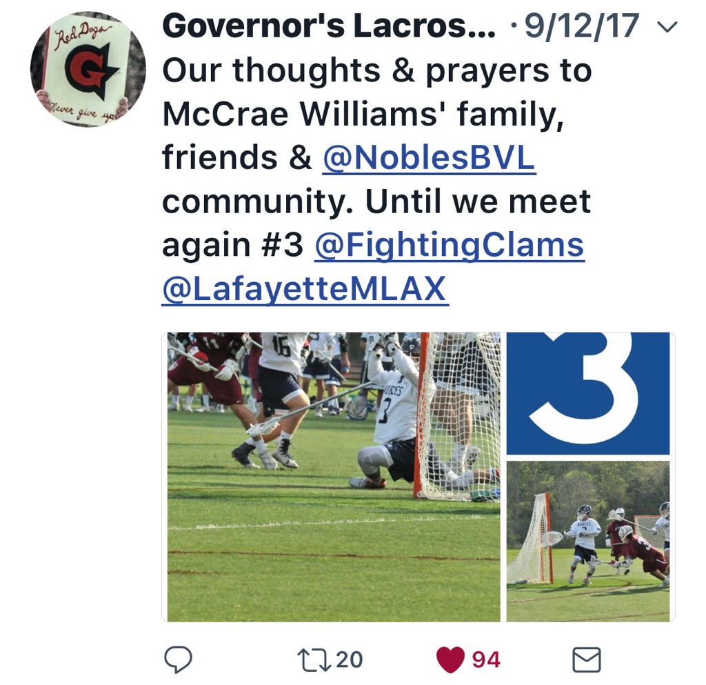 Tributes – McCrae Williams Foundation